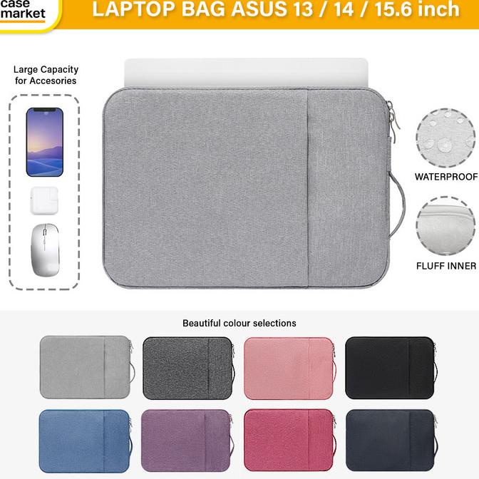 Jual Tas Laptop Asus 13 14 15.6 Vivobook Zenbook Sleeve Bag Sarung Handle | Shopee Indonesia