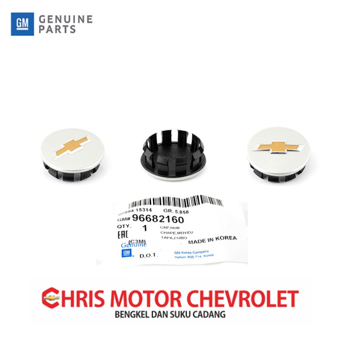 Jual TUTUP VELG DOP CHEVROLET TRAX FACELIFT ORIGINAL GM 96682160 ...