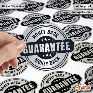 Jual PRINT STICKER LABEL SILVER Ukuran A3+ PLUS CUTTING | Shopee Indonesia
