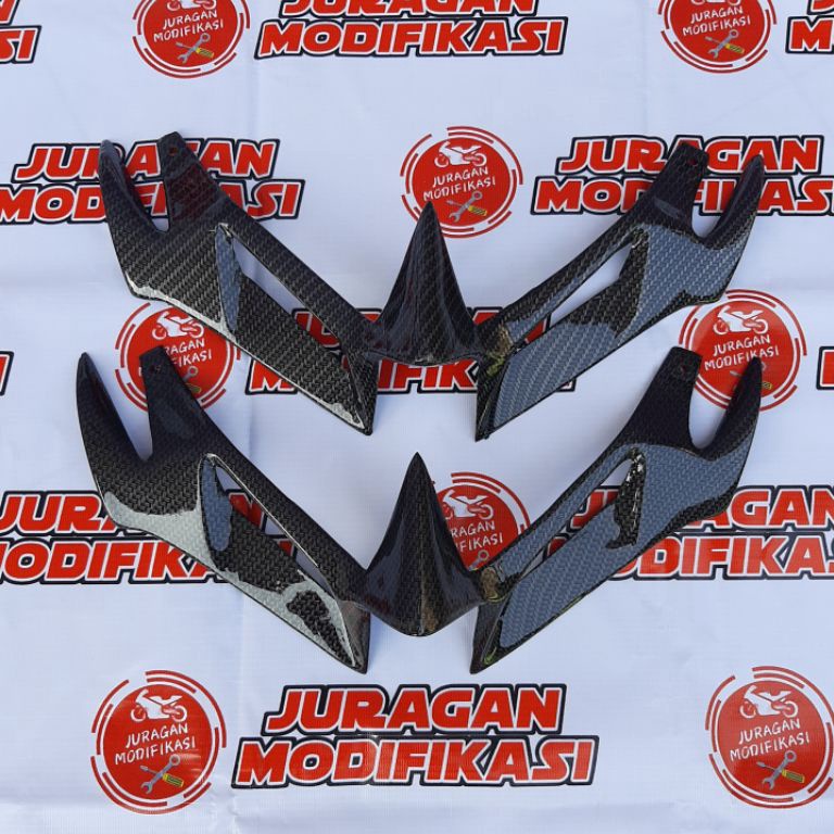 Jual stok baru.. Winglet r25 carbon yamaha r25 old lama cover arm ...
