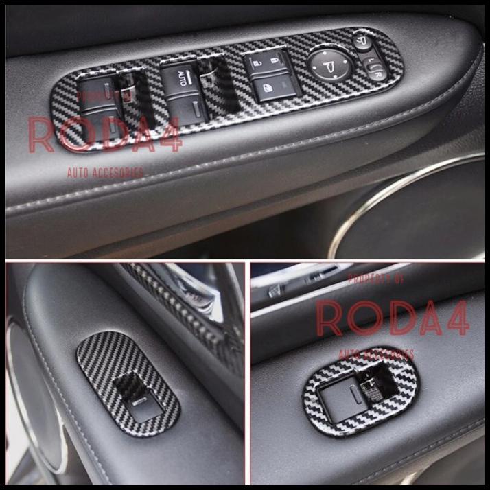 Jual GRATIS ONGKIR GARNISH COVER POWER WINDOW MOBIL HONDA HRV AKSESORIS ...
