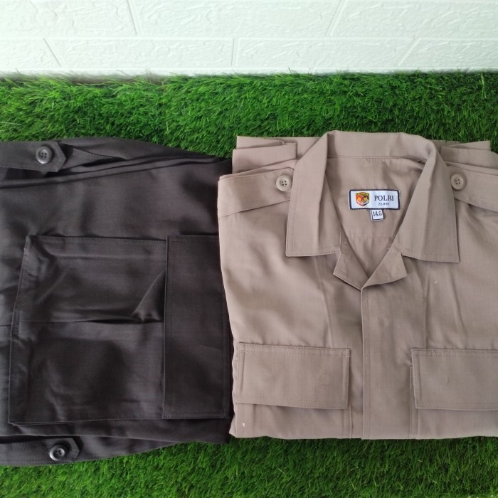 Jual Promo Seragam Pdl Coklat Jatah Polri Terbaru | Shopee Indonesia