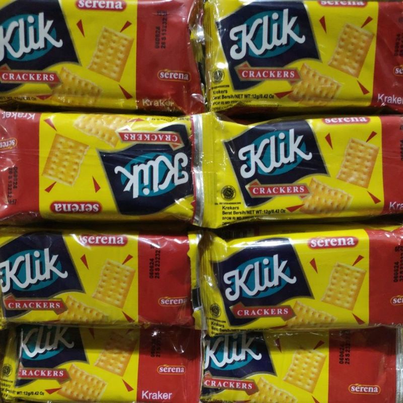 Jual Serena Klik Crackers Snack Jadul | Shopee Indonesia