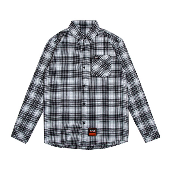 Jual Geoff Max - Southern White Black | Shirt | Kemeja | Pakaian Formal ...