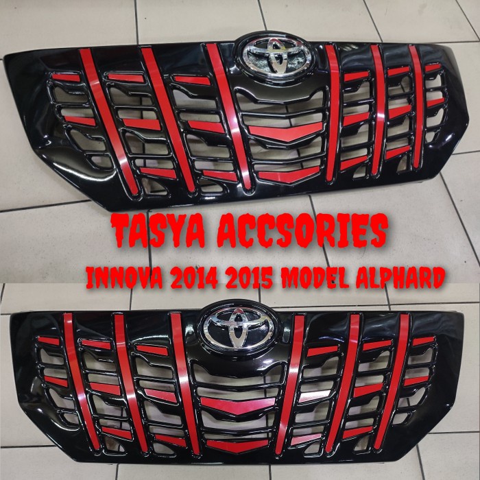 Jual [Original] Grill Innova Barong 2014 2015 Model Alphard Terbaru ...