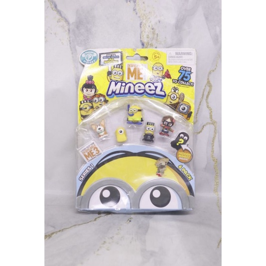 Jual minion mineez set of 6 originalDus damage | Shopee Indonesia