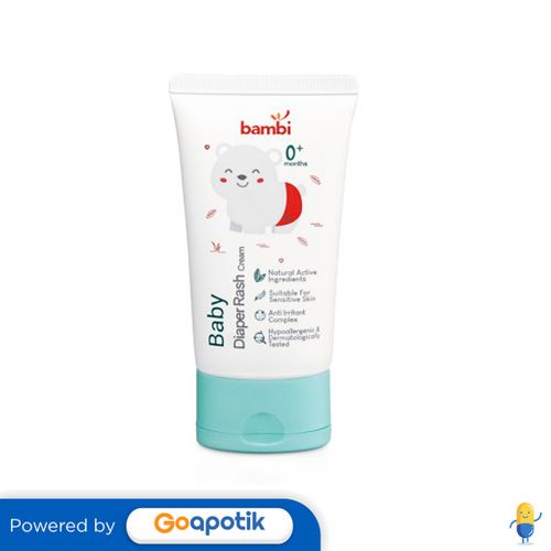 Jual BAMBI BABY DIAPERS RASH CREAM 50 ML TUBE | Shopee Indonesia