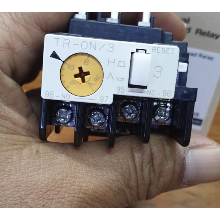 Jual THERMAL OVERLOAD FUJI RELAY OVERLOAD TR-0N/3 FUJI ELECTRIC ...