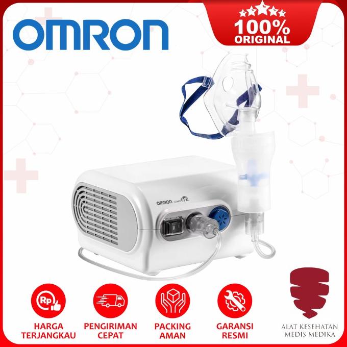 Jual Omron NE-C28 Compressor Nebulizer Alat Uap Terapi Pernafasan Asma | Shopee Indonesia