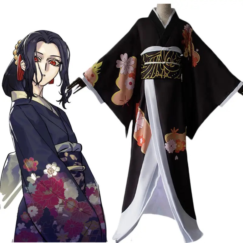 Jual Demon Slayer Kimetsu No Yaiba Cosplay Kibutsuji Muzan Costume ...