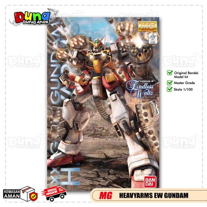 Jual New Gunpla Model Kit Mg Heavyarms Ew Gundam Bandai Master Grade 1/ ...