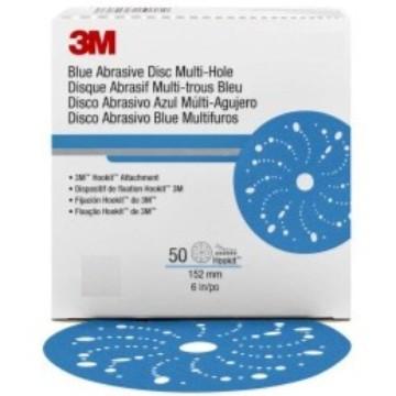 Jual Amplas Dry Sanding Biru 6 Inch 3M Hookit Blue Abrasives | Shopee ...