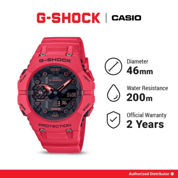 Jual G-Shock Jam Tangan Pria GA-B001-4ADR Analog Digital Water ...