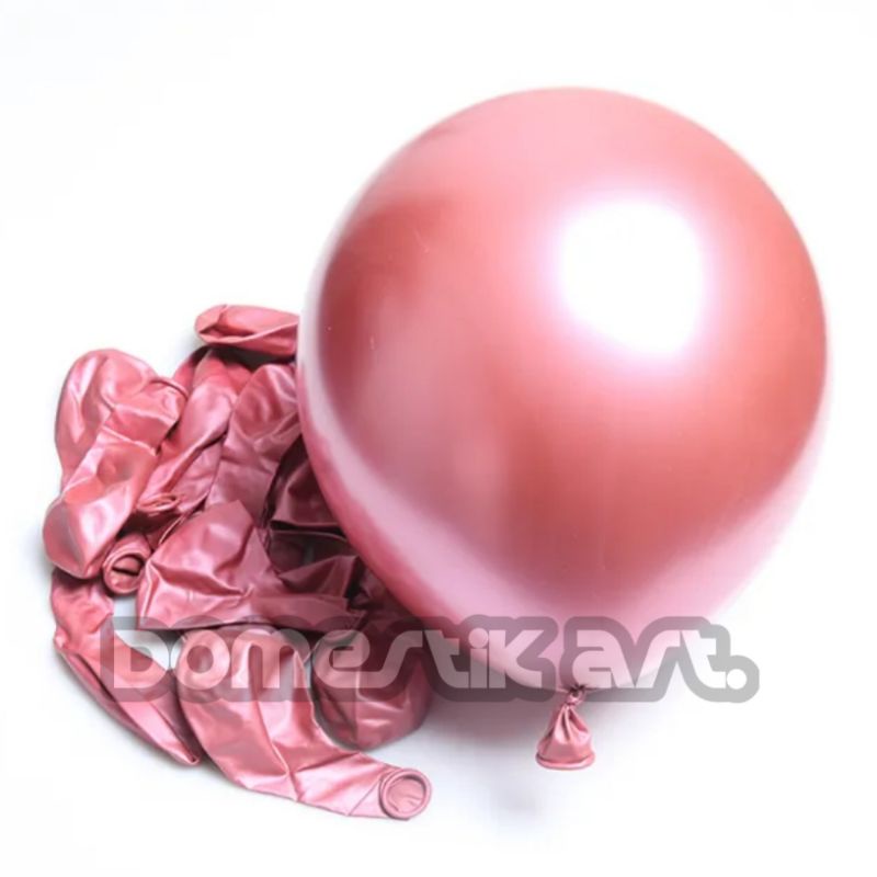 Jual Balon Chrome HOT PINK / Balon latex chrome12 inch / Balon latex ...