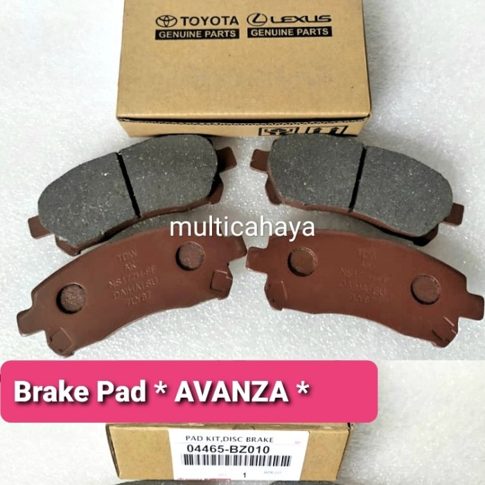 Jual Toyota Avanza Dan Daihatsu Xenia Brake Pad Kampas Rem Dpn 04465 ...