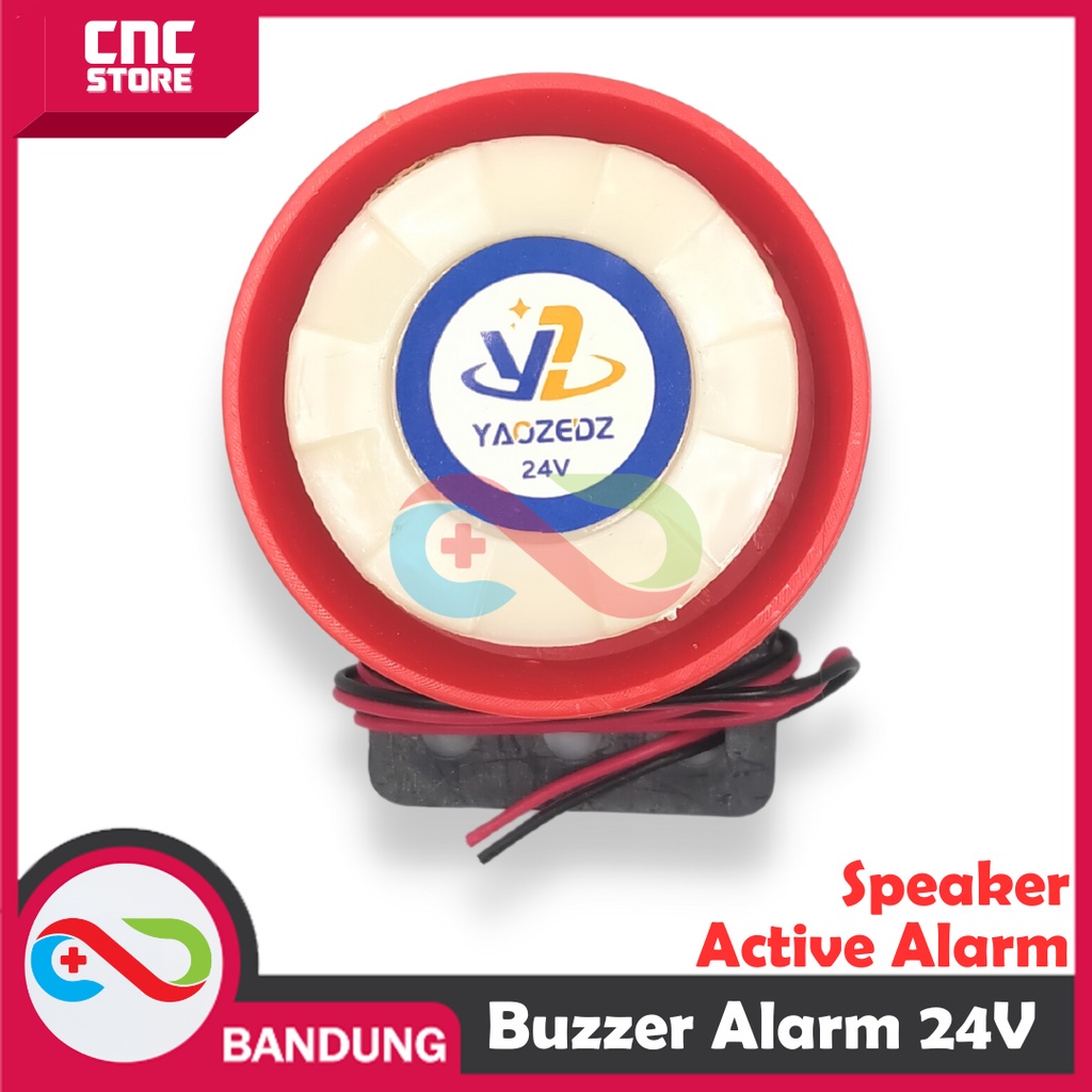 Jual BUZZER SPEAKER ACTIVE ALARM 24V HIGH DECIBEL SIRINE ALARM | Shopee ...