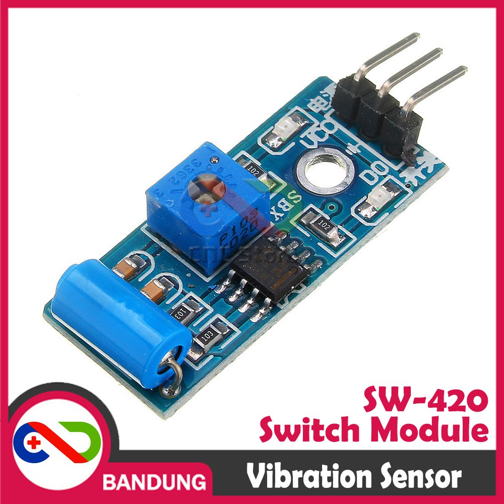 Jual SW-420 SW420 VIBRATION SENSOR GETAR SWITCH MODULE FOR ARDUINO UNO MEGA SENSOR GETARAN ...