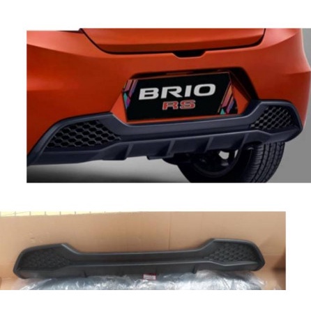 Jual REAR DIFFUSER BUMPER BELAKANG ALL NEW HONDA BRIO RS 2019 | Shopee ...