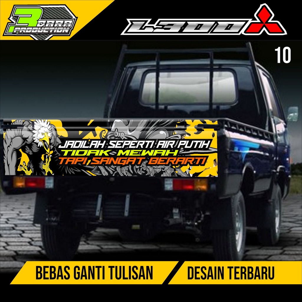 Jual DECAL STIKER PINTU BELAKANG L300 PICK UP STIKER PINTU L 300 KODE ...
