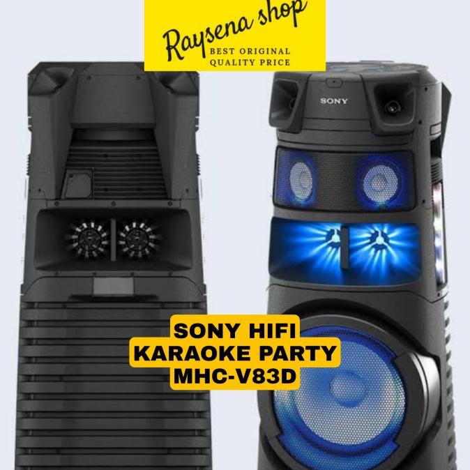 Jual SONY HIFI MHC-V83D / MHC-V83 / MHCV83D Karaoke party | Shopee ...