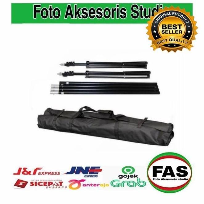 Jual Stand Tiang Backdrop Tinggi 250Cm X Lebar 300Cm Foto Studio ...