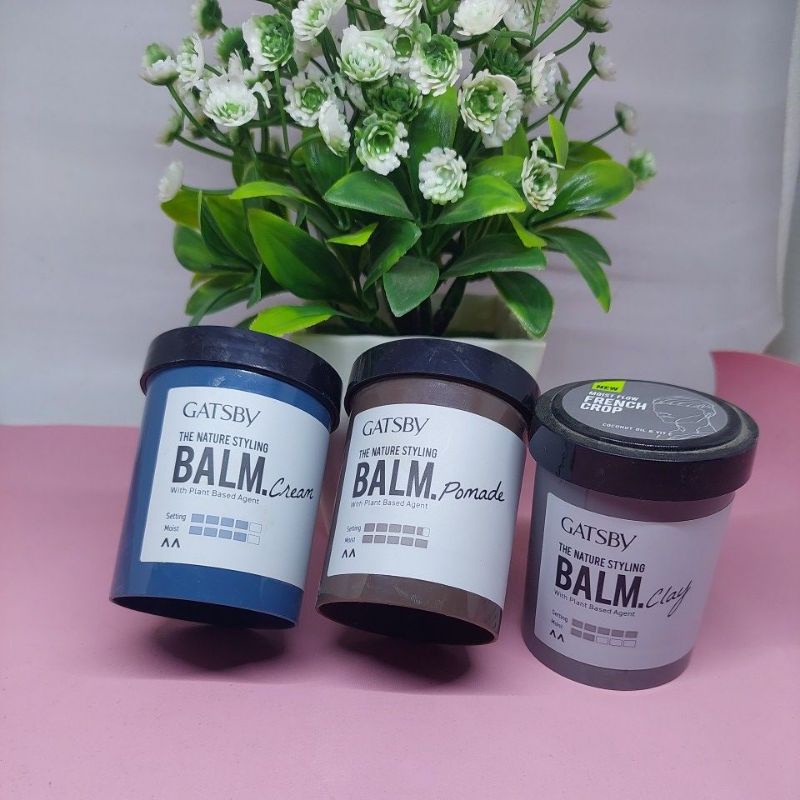 Jual Gatsby The Nature Styling Balm Pomade Clay-Cream/Gatsby/Minyak ...