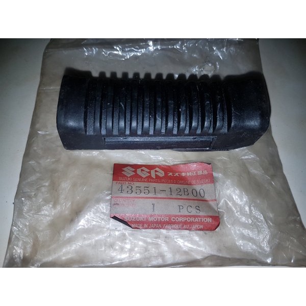 Jual Karet Foot Step Karet Step Depan Suzuki Rgr Ori Nos | Shopee Indonesia