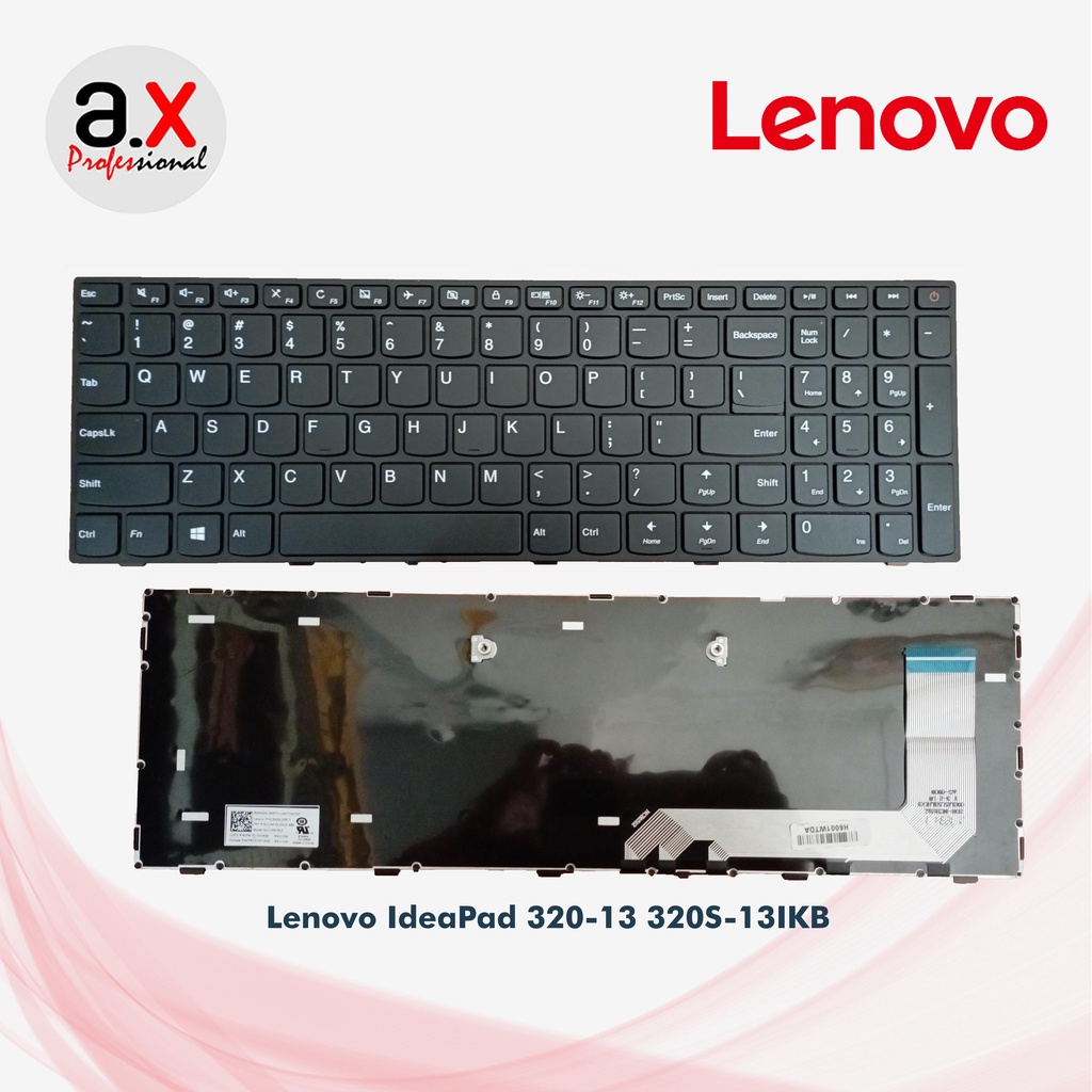 Jual Keyboard Lenovo IdeaPad 110-15ISK 110-17ACL 110-17IKB 110-17ISK ...