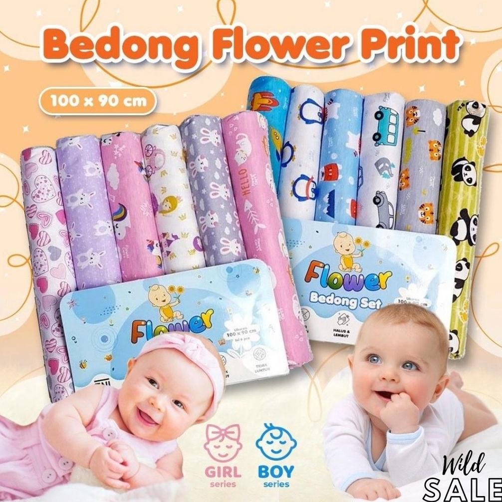 Jual Kain Bedong Bayi Jumbo Lembut Bahan Kaos SNI Ukuran 100x90 Isi ...