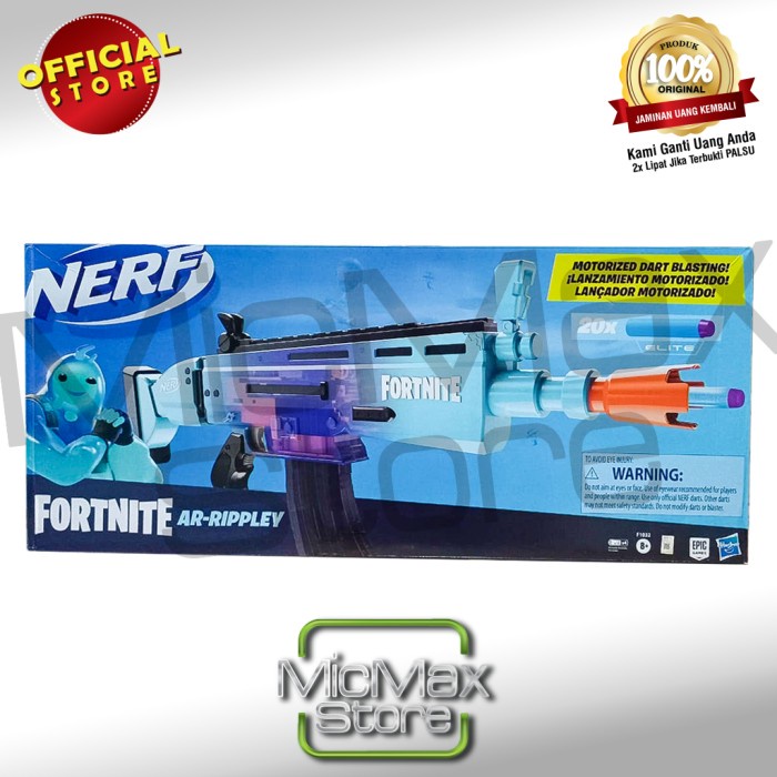 Jual Nerf Fortnite AR Rippley Motorized Elite Dart Blaster Ori ARL AR L ...