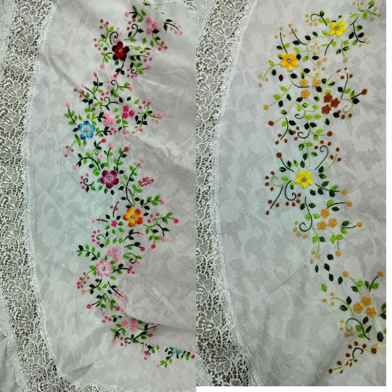 Jual mukena sulam timbul manual khas bukittinggi padang | Shopee Indonesia