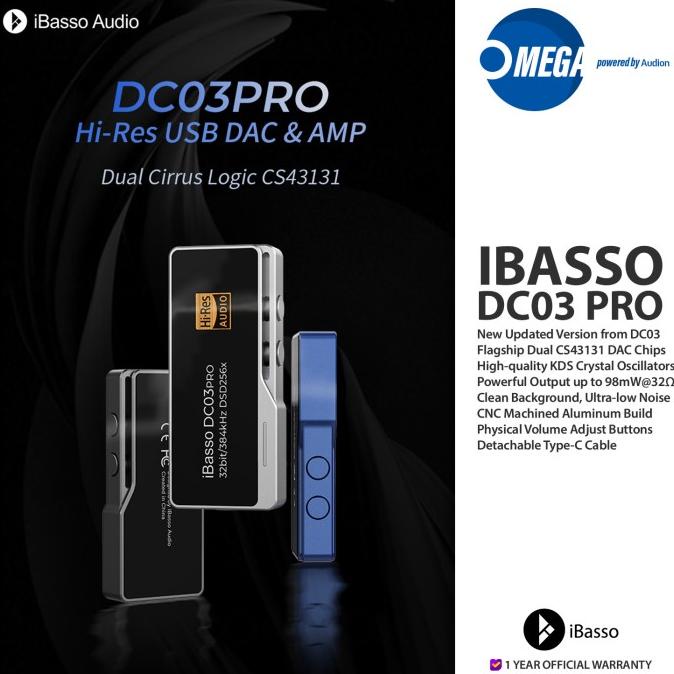 Jual Ibasso Dc03 Pro Dual Cs43131 Usb Type-C 3.5Mm Portable Dongle Dac/Amp | Shopee Indonesia