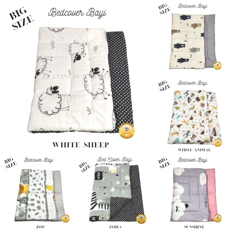 Jual Bedcover Bayi Big Size Selimut Bayi Baby Blanket Cover Alas Tidur ...