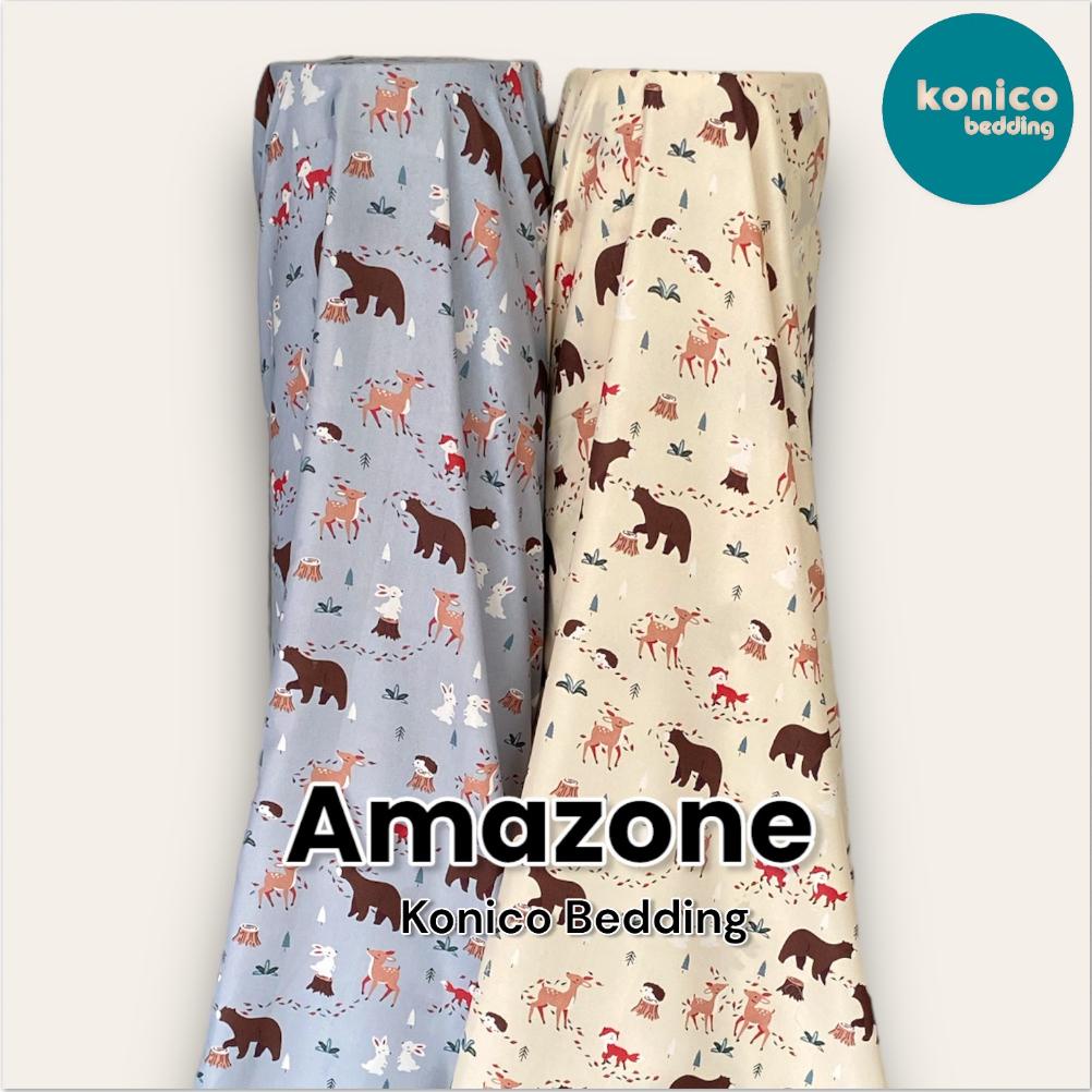 Jual Flash Sale Konico Bahan Kain Sprei Bahan Katun Halus Motif Cinnamon Roll Anak Meteran ...