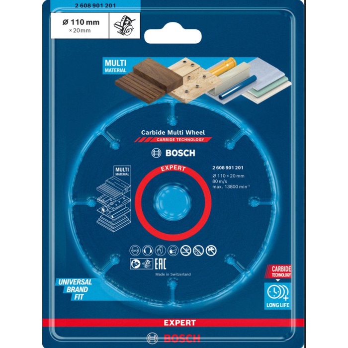 Jual BOSCH Mata Gerinda Carbide Potong MULTI 4" untuk BESI KAYU BETON ...