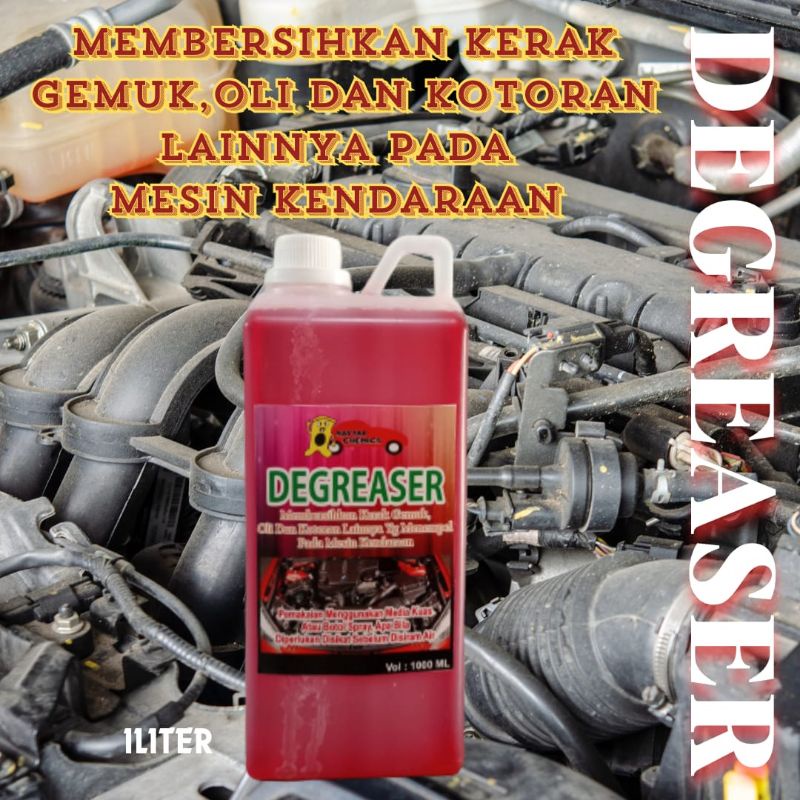 Jual Degreaser Pembersih Kerak dan kotoran mesin kendaraan kemasan 1 ...