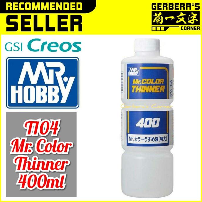 Jual Mr Color T104 Mr Color Thinner 400ml - Mr. Hobby - Lacquer Paint | Shopee Indonesia