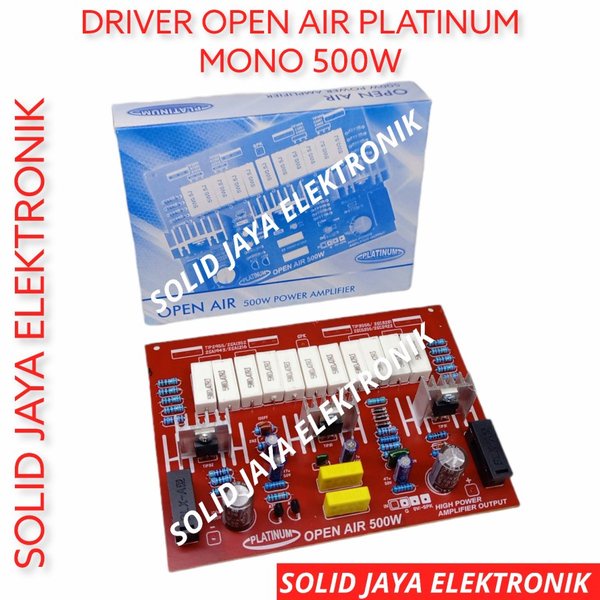 Jual Kit Driver Open Air 500W Mono Platinum Kit Power Ampli Amplifier ...