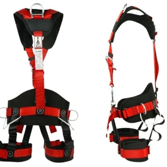 Jual Full Body Harness Astabil A-Stabil 70502 5 POINT D ring Safety ...