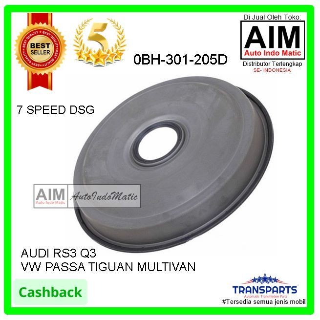 Jual Kopling Cover Wet Clutch Seal Vw Multivan Audi Rs3 0BH-301-205D ...