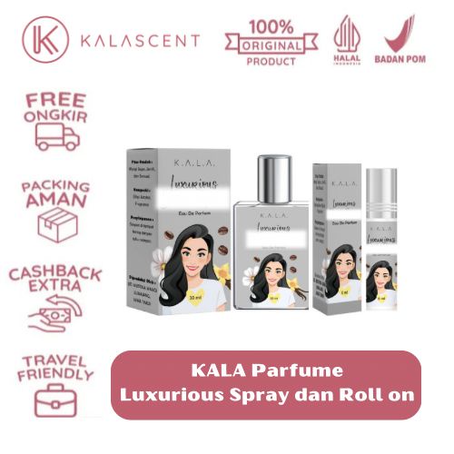 Jual KALA Parfum Luxurious Spray dan Roll On Parfume Wanita Tahan Lama ...