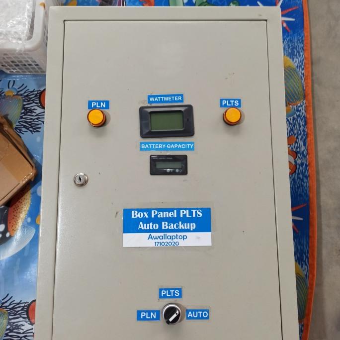 Jual DELLAS box panel PLTS lengkap auto backup 24V 48V 3000W MPPT 60A ...