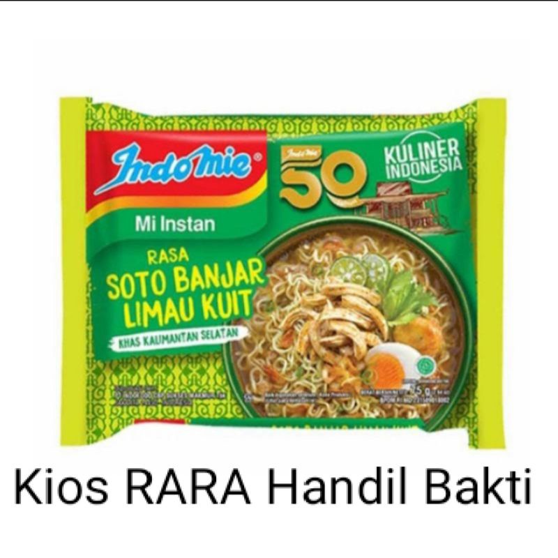 Jual 5 bungkus Indomie Soto Banjar Limau Kuit Khas Kalimantan Selatan ...