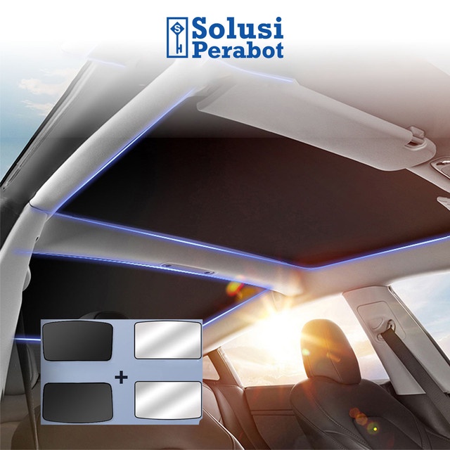 Jual Cover Pelindung Panas Sunroof Untuk Mobil Tesla Model Y ...