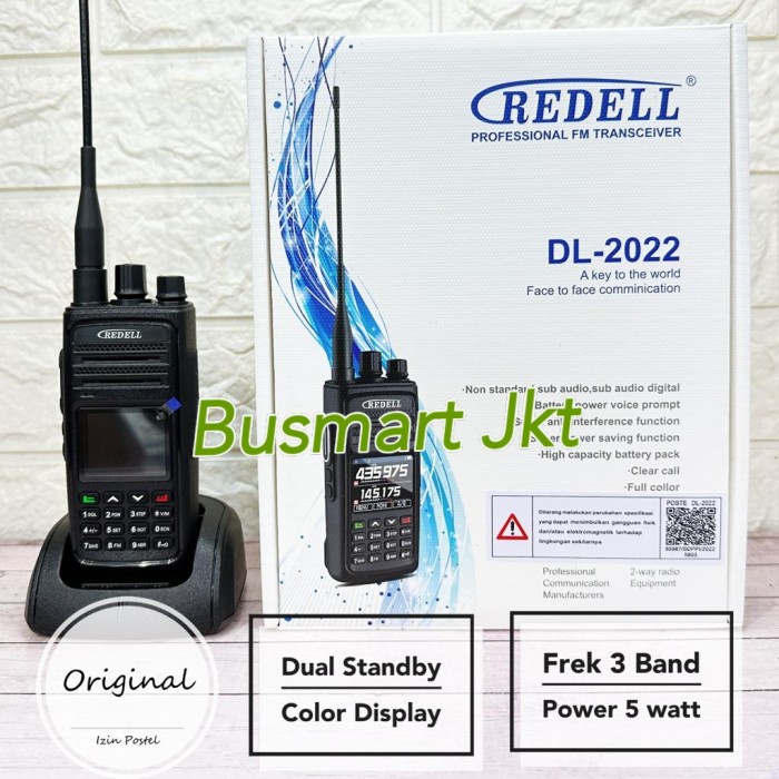 Jual HT REDELL DL 2022 / REDEL DL2022 / HT 3 BAND / TRI BAND | Shopee ...
