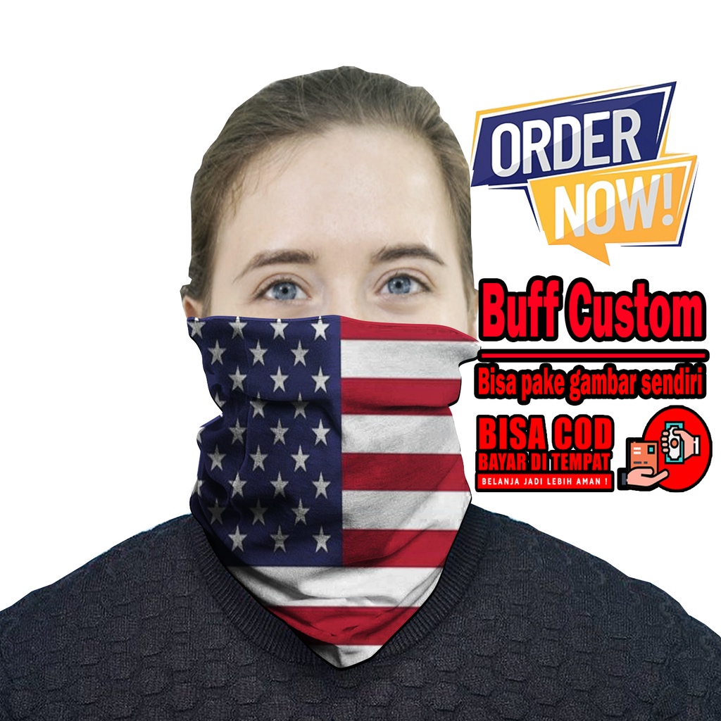 Jual masker buff bandana pria / Buff Masker Motor Motif Piala Dunia ...