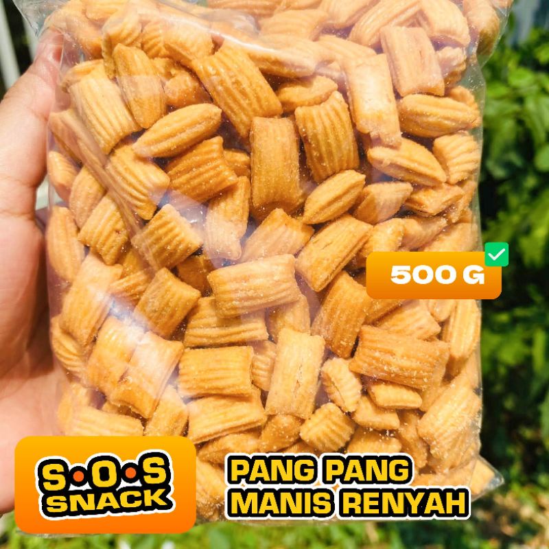 Jual Makaroni SOS - Pang-Pang Jajan Jadul Kemasan 500Gr | Shopee Indonesia