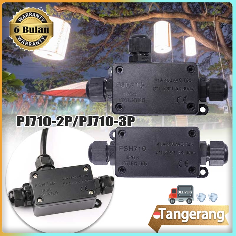Jual Konektor Kabel Kotak Junction Box Anti Air IP66 / Waterproof ...