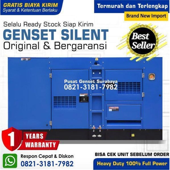 Jual GENSET SILENT - 250 Kva Perkins Cummins Isuzu Emerald Surabaya | Shopee Indonesia