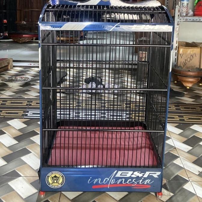 Jual SANGKAR KANDANG KOTAK BNR DECAL B&R Indonesia NO 2 | Shopee Indonesia